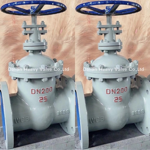 DN200 PN25 WCB Manual Gate Valve - Dalian Heavy Valve Company Limited